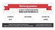Dárkový poukaz 500,- Kč